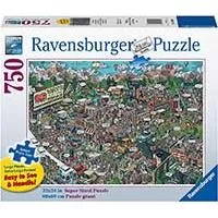 Puzzle slagalica 750 delova Lepo ponašanje u gradu Ravensburger 16804