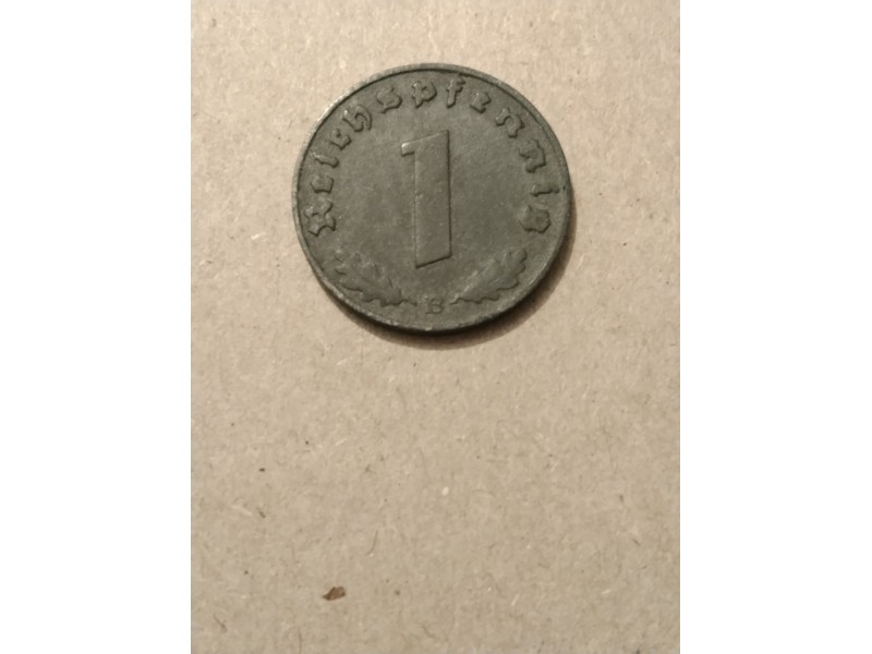 1 pfennig 1943b nemačka