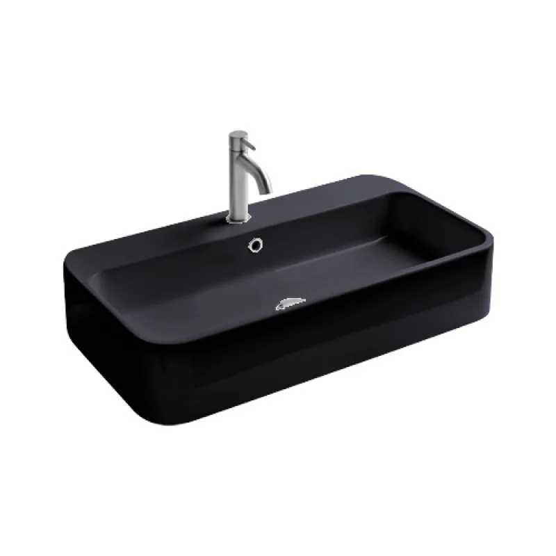 AXA COSA LAVABO KONZOLNI/NADGRADNI 800X450 CRNI 863007