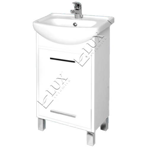 CERAMICA LUX ATINA BIANCO 45cm LAVABO SA ORMARIĆEM