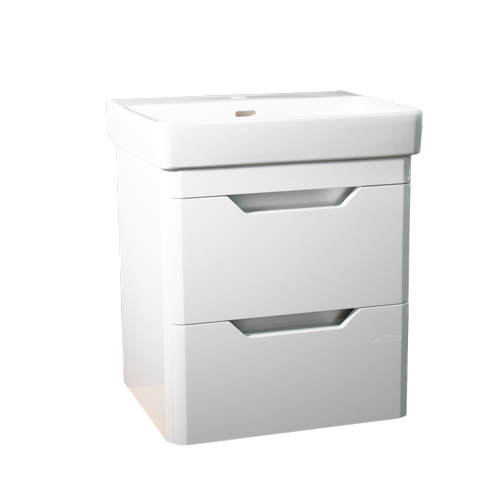 CITY URBAN ARTEON 61 ORMARIĆ BELI 5557 + LAVABO LAUFEN PRO S 60X46.5 1096.3