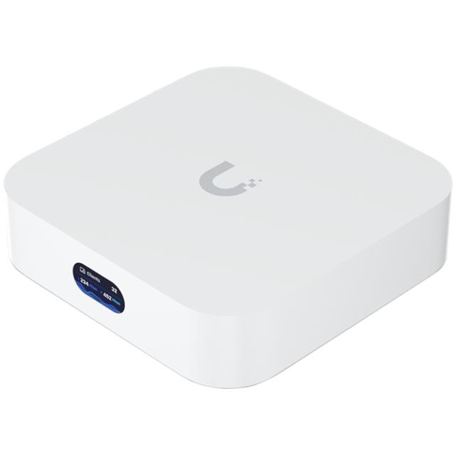 Ubiquiti UX-EU UniFi Cloud Gateway and WiFi 6 access point that runs UniFi Network. Powers an entire network or simply meshes as an access point Built-in WiFi6 (2x2 MIMO), 140 m² (1,500 ft²) singl...