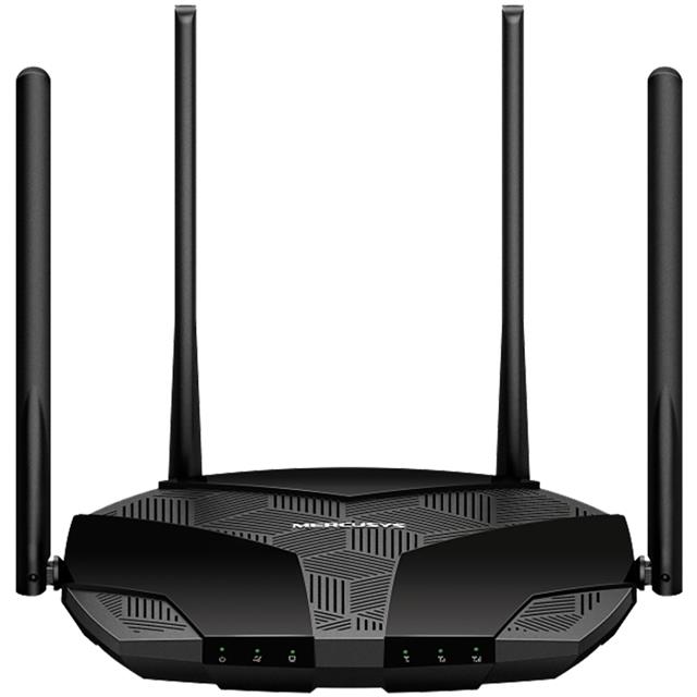 Mercusys AC1200 Dual Band Wireless Router 802.11ac, 4x10/100Mbps LAN ports, 1x10/100Mbps WAN port, 4 x 5dBi omni directional antennas, WDS bridge, 2.4GHz guest network