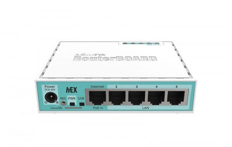 NEDEFINISAN MikroTik RB750Gr3 hEX ruter sa 5 x Gigabit LAN / WAN portova 10/100/1000Mb/