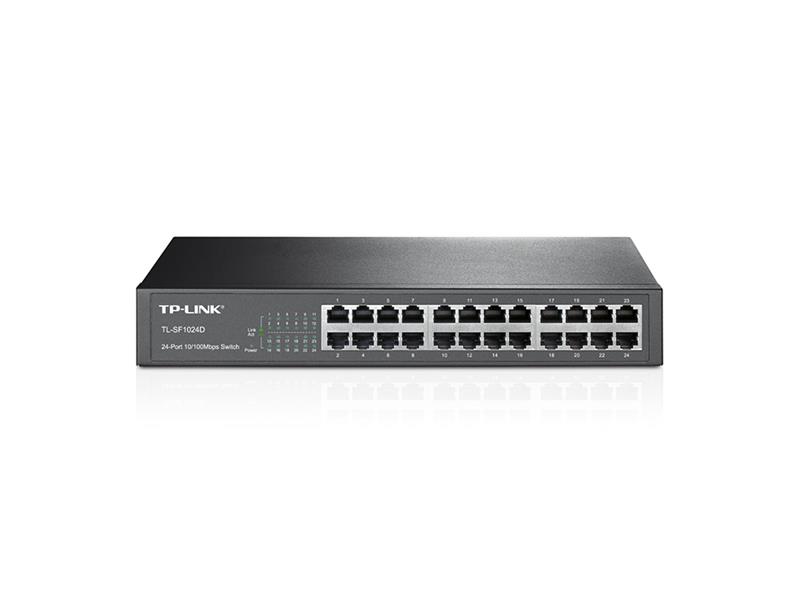 Switch TP-LINK TL-SF1024D 24x RJ45/10/100Mbps/Rackmount metalno kuciste