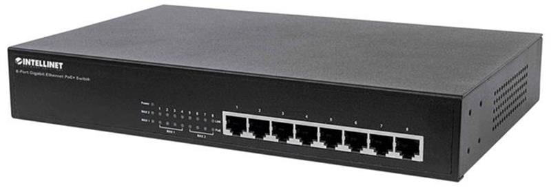 Intellinet 8-Port Gigabit Ethernet PoE+ 140W Switch 560641