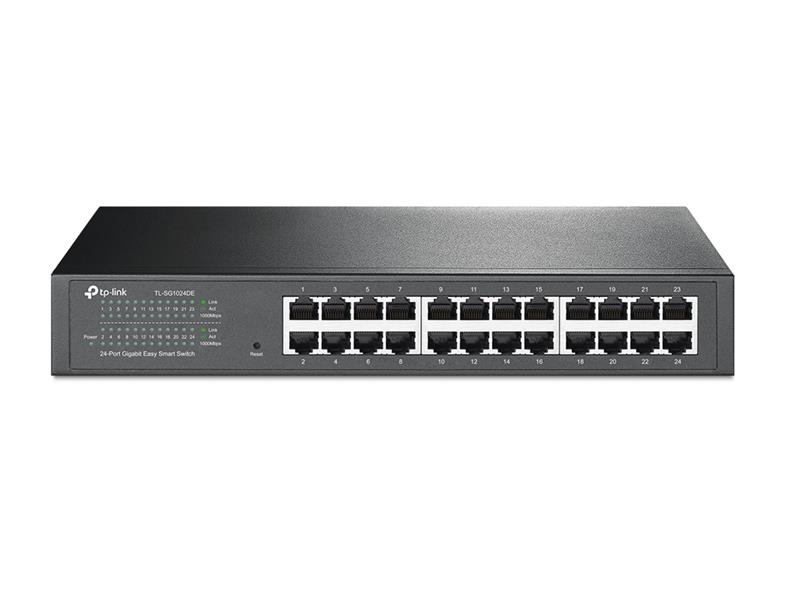 Switch TP-LINK TL-SG1024DE Gigabit/24x RJ45/10/100/1000Mbps/eSmart/Rackmount metalno kuciste