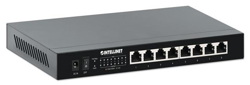 Intellinet Switch 8-Port 2.5G Ethernet 100W PoE+ 561938