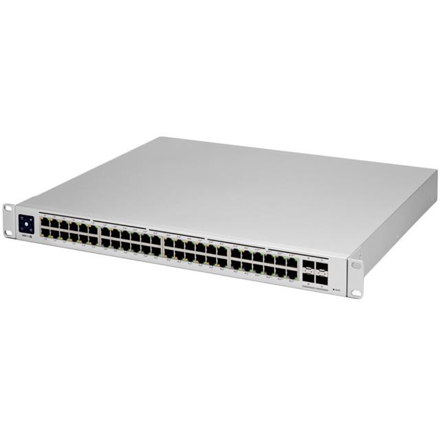 UBIQUITI UniFi 48Port Gigabit Switch with 802.3bt PoE, Layer3 Features and SFP+