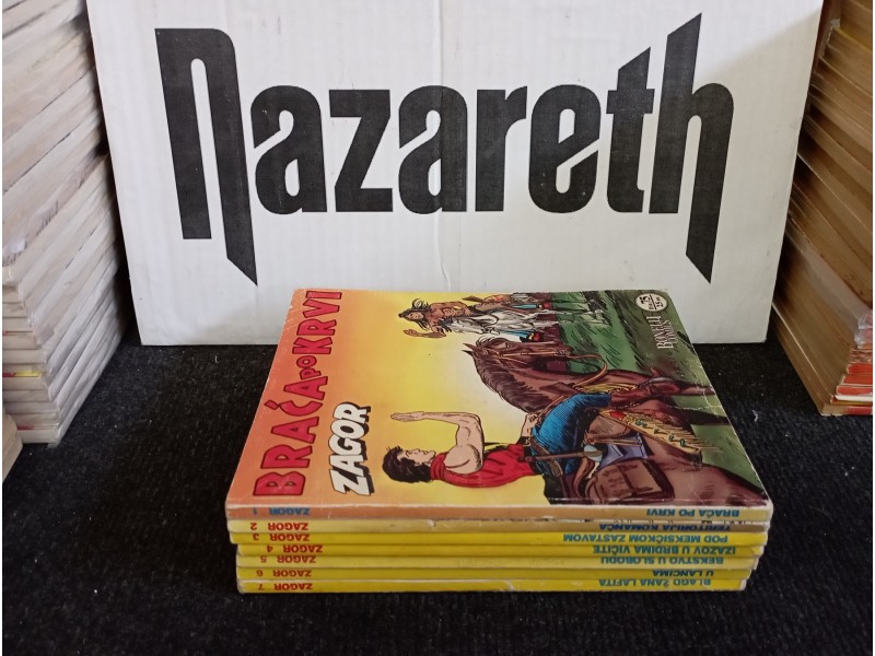 ZAGOR 1 -7 (Edicije Vannini)