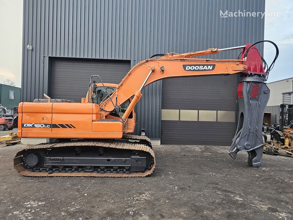 Doosan dx 180lc vtn ci labounty scrap shear genesis fortress bager za pretovar