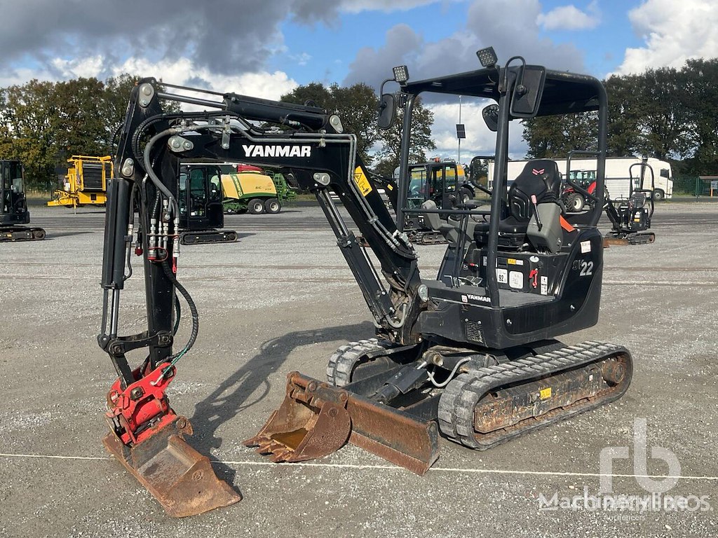 Prodaje se Yanmar SV22 mini bager na aukciji