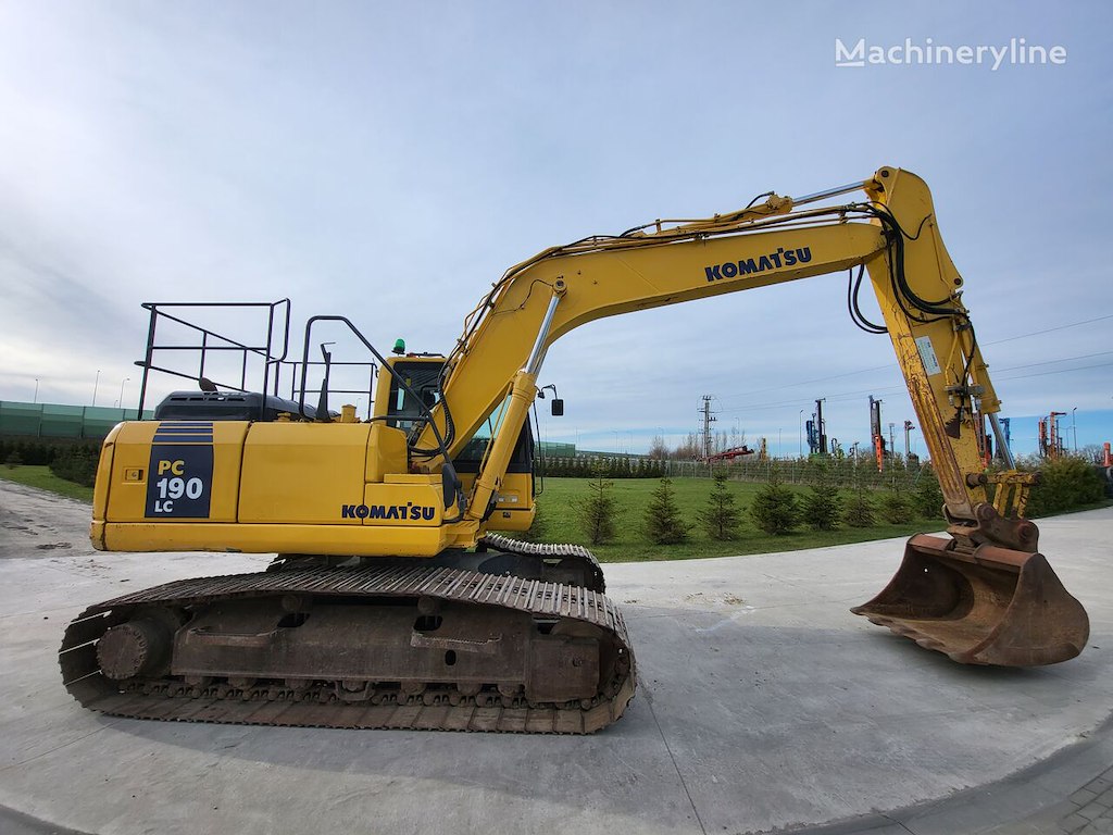 Komatsu KOMATSU PC190LC-8 / 8483 mth crawler excavator / SUPER CONDITIO bager guseničar