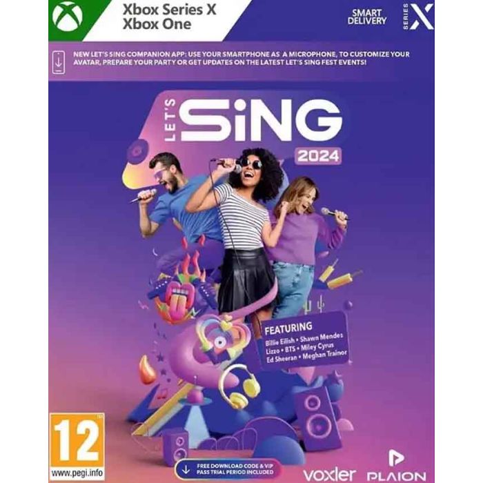 XBOX S/X Lets Sing 2024