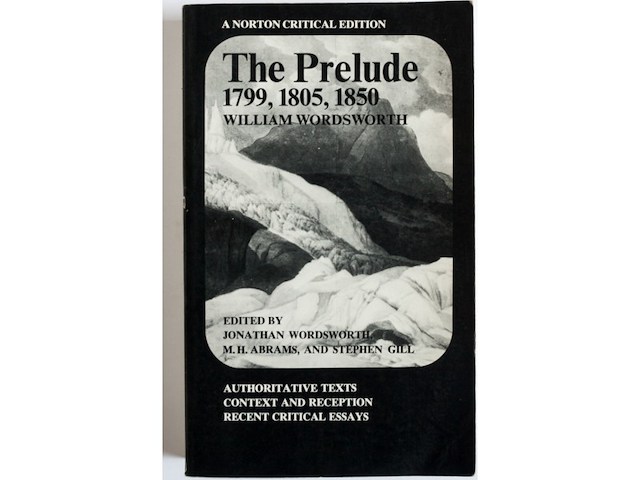 The Prelude 1799, 1805, 1850, William Wordsworth