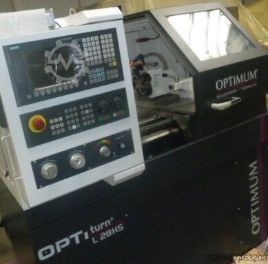 CNC lathe
Optimum L28 HS CNC