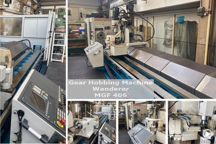 Mašina za mobing zupčanik
Wanderer GF 406 x 6000 CNC