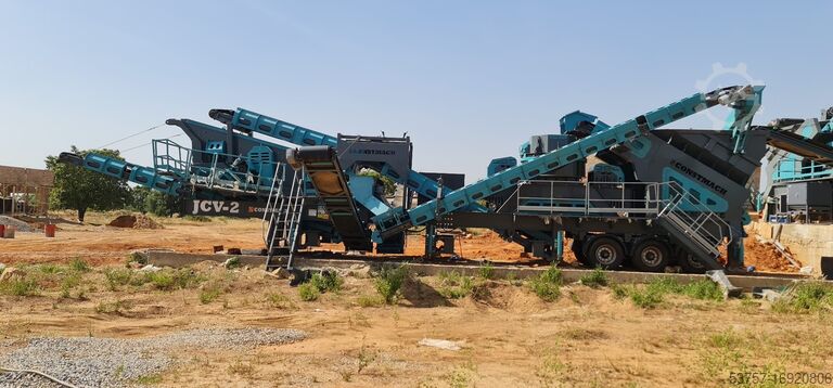 Oprema za razbijanje
80TH mobile crushing and screening plant 80TH mobile crushing and screening plant