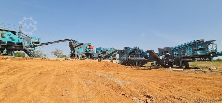 Mobilna postrojenja za drobljenje i skrining 60TH
Mobile crushing and screening plant 60TH Mobile crushing and screening plant 60TH