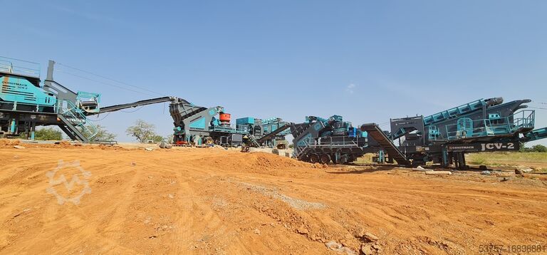 Oprema za razbijanje
Mobile crushing and screening plant 60TH Mobile crushing and screening plant 60TH