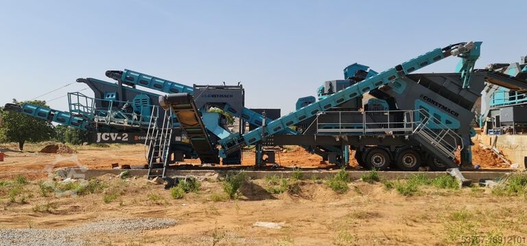 Oprema za razbijanje
80TH mobile crushing and screening plant 80TH mobile crushing and screening plant