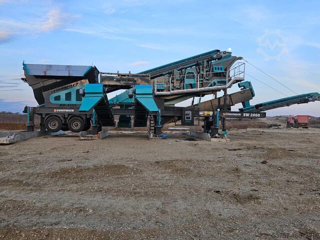 Oprema za razbijanje
Mobile gravel screening & washing plant Mobile gravel screening & washing plant