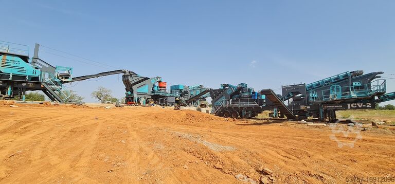 Oprema za razbijanje
60TH mobile crushing and screening plant 60TH mobile crushing and screening plant