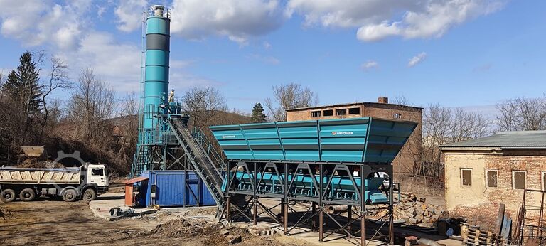 Stacionarna fabrika za mešanje betona
Compact concrete plant with belt 30m3/h Compact concrete plant with belt 30m3/h