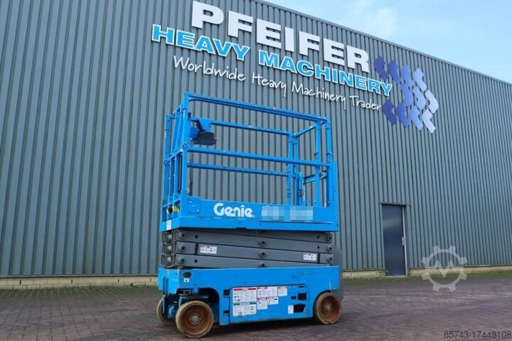 Podizanje makaza
Genie GS1932 Electric, Working Height 7.8 m, 227kg Capac