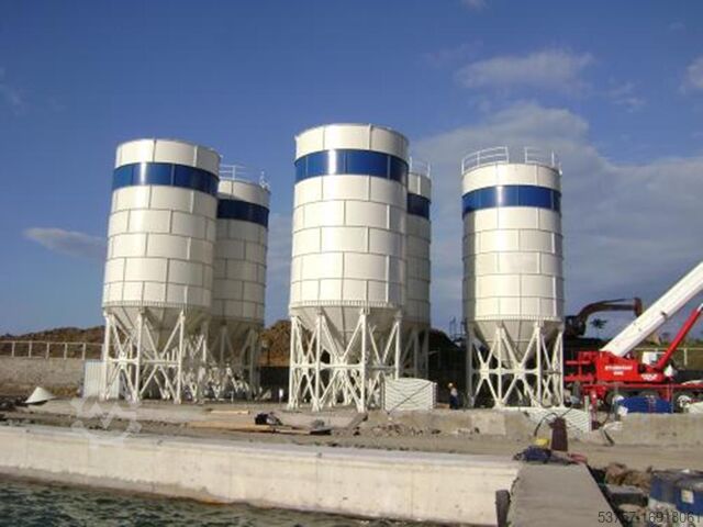 500 tona cementa silos (betonski silos)
500 ton cement silo (Concrete silo) 500 ton cement silo (Concrete silo)