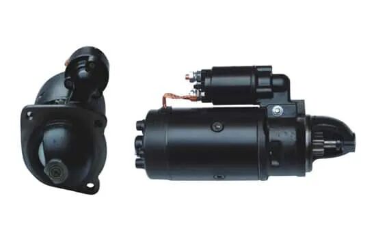 Electromotor pentru starter za građevinske mašine