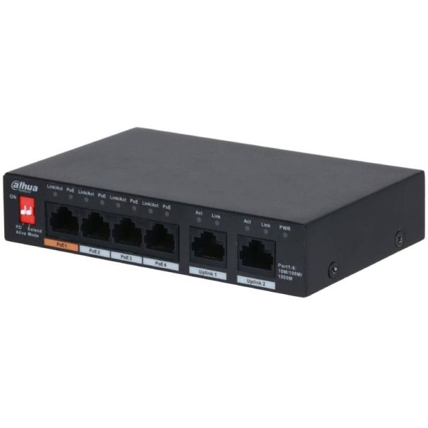 DAHUA PFS3006-4GT-60-V2 4port PoE switch