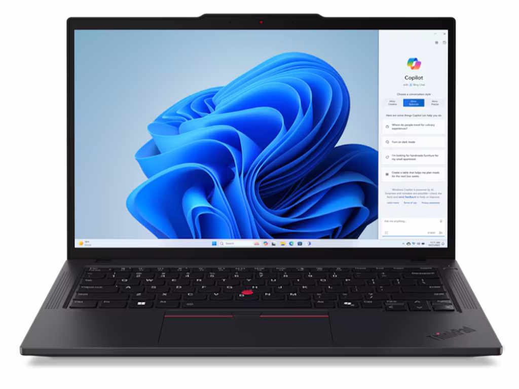 Laptop LENOVO ThinkPad T14 G5 21ML0033CX, 14 WUXGA IPS, Intel Core Ultra 7 155U, 16GB RAM, 512GB SSD, Intel Graphics, WIN 11 PROID EK000637615