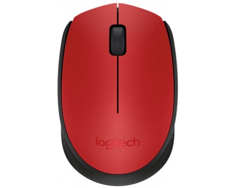 LOGITECH M171 Wireless crveni mišID EK000142784