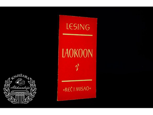 Efraim Gothold Lesing Laokoon