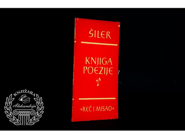 Fridrih Fon Šiler Knjiga poezije