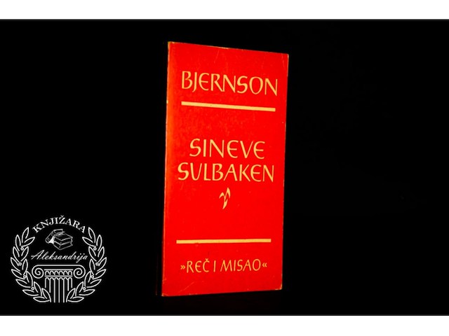 Bjernstjerne Bjernson Sineve Sulbaken