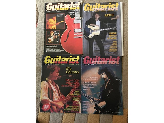 Guitarist Magazine 1986-1987