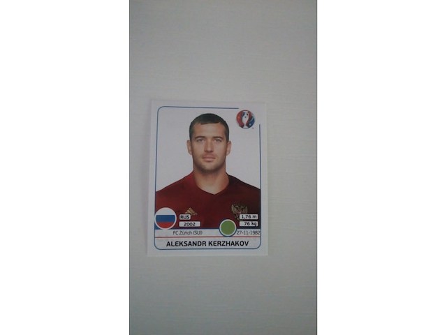 Panini EURO 2016 sličica broj 180