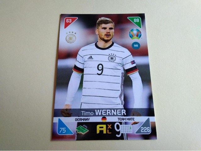 EURO 2020 Kick Off AXL - Base cards Br. 98