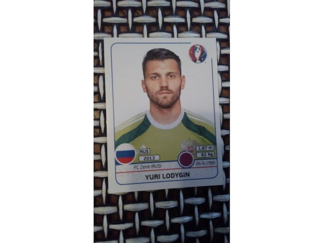 Panini EURO 2016 sličica broj 162