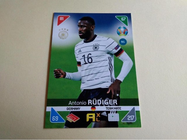 EURO 2020 Kick Off AXL - Base cards Br. 91