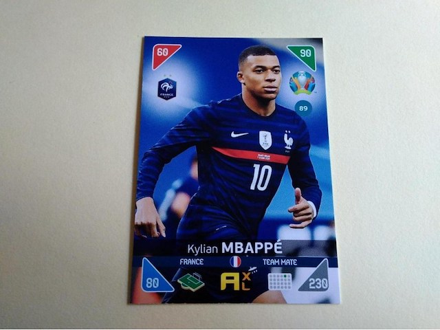 EURO 2020 Kick Off AXL - Base cards Br. 89