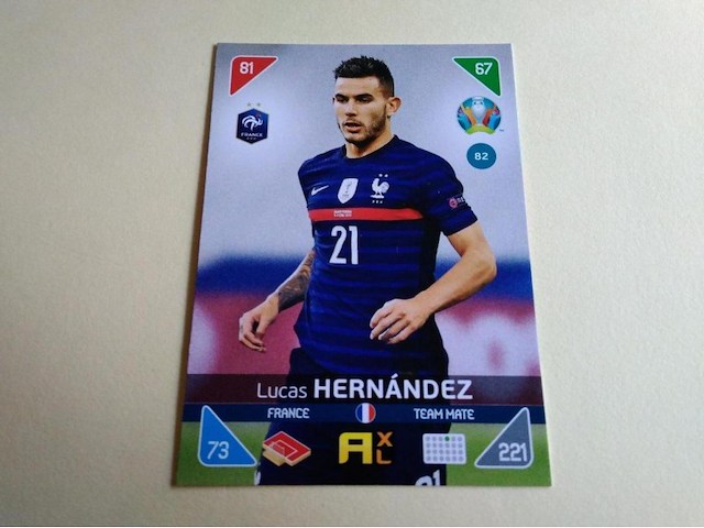 EURO 2020 Kick Off AXL - Base cards Br. 82