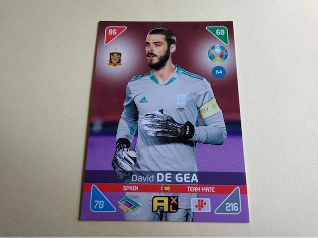 EURO 2020 Kick Off AXL - Base cards Br. 64