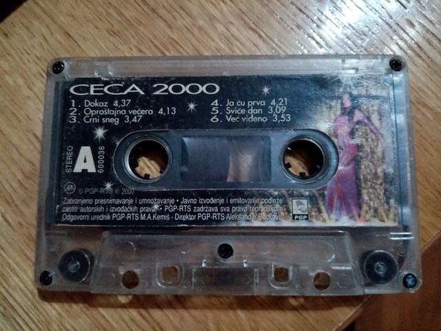 audio kaseta CECA 2000 1999 god izdanja