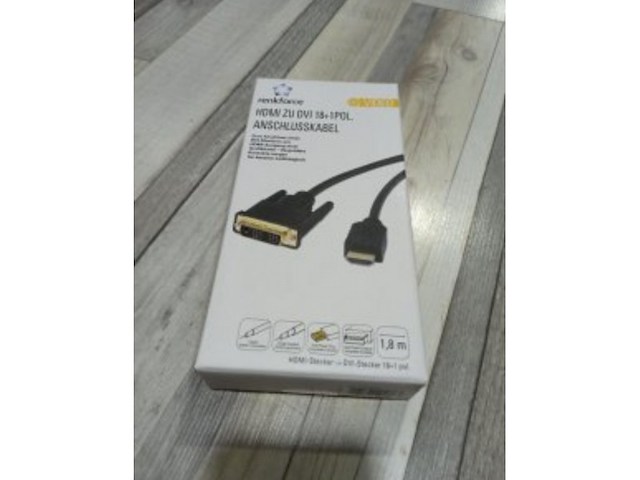 HDMI na DVI 1.8m (18+1)-NOVO