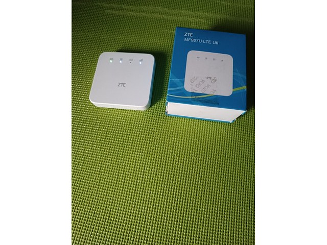 ZTE mf927u 4G lte mifi ruter otkljucan