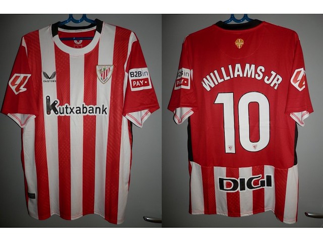 Athletic Bilbao dres 2024-25 Nico Williams 10