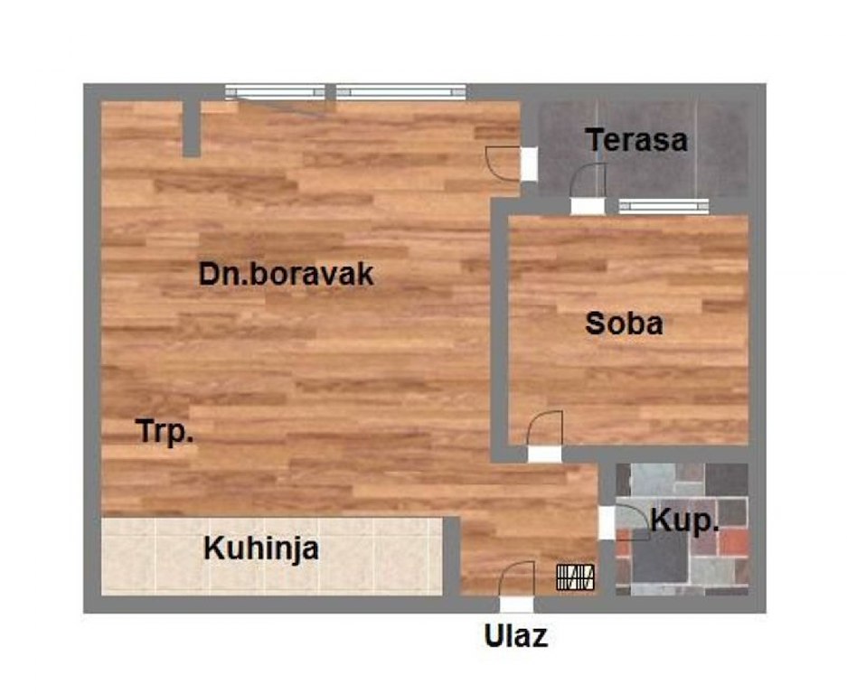 Dvosoban stan - 39m2 - izgradnja